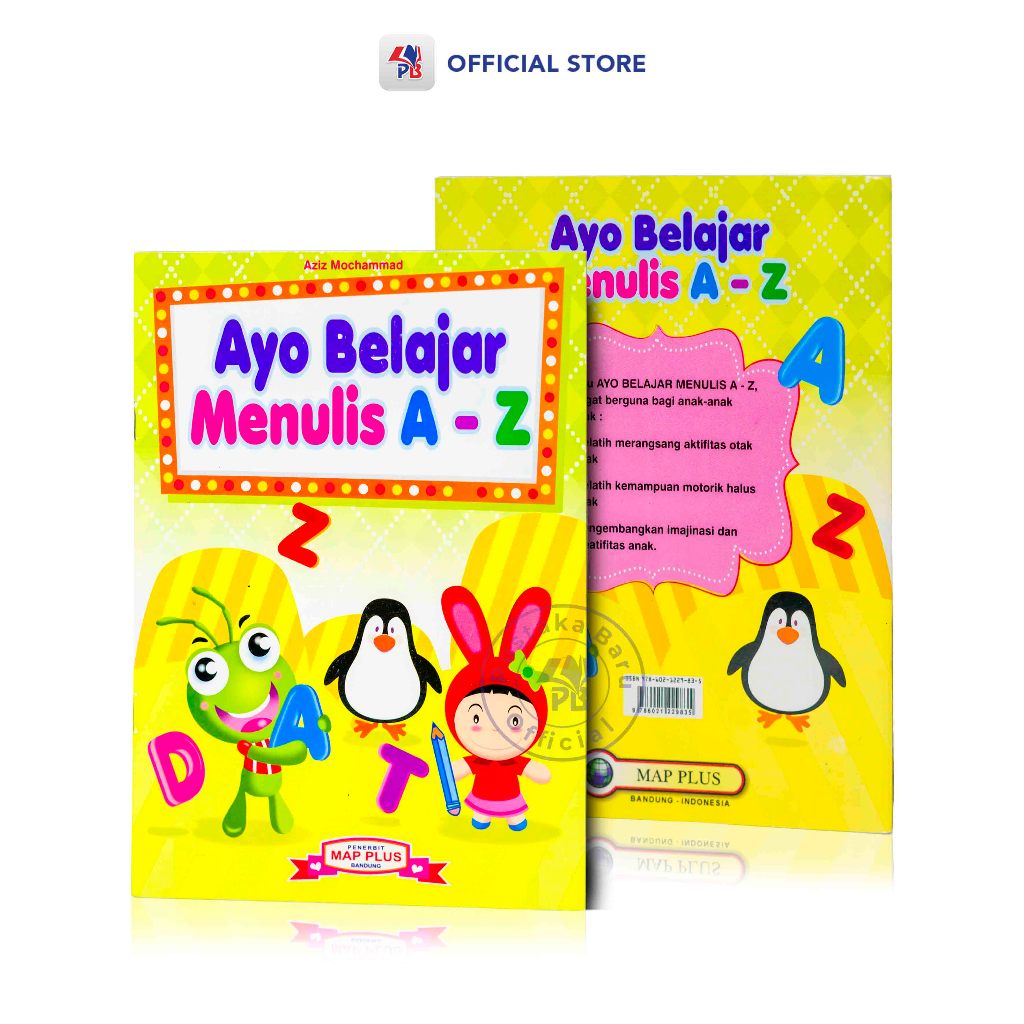 Jual Buku Anak / Ayo Belajar Menulis A – Z / MAP PLUS – MAP | Shopee ...