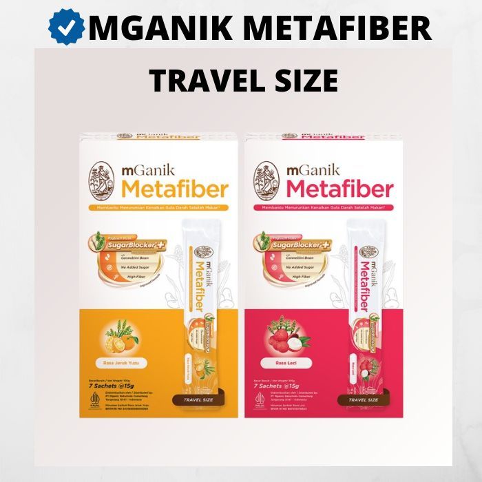 Jual MGANIK METAFIBER 1 BOX 7 SACHET / PER 1 SACHET META FIBER JERUK ...
