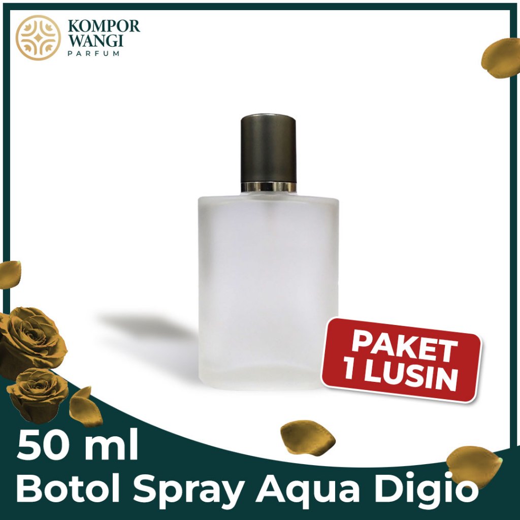 Jual PAKET 1 LUSIN BOTOL SPRAY KACA DRAT PUTAR MODEL AQUA DI GIO UKURAN ...