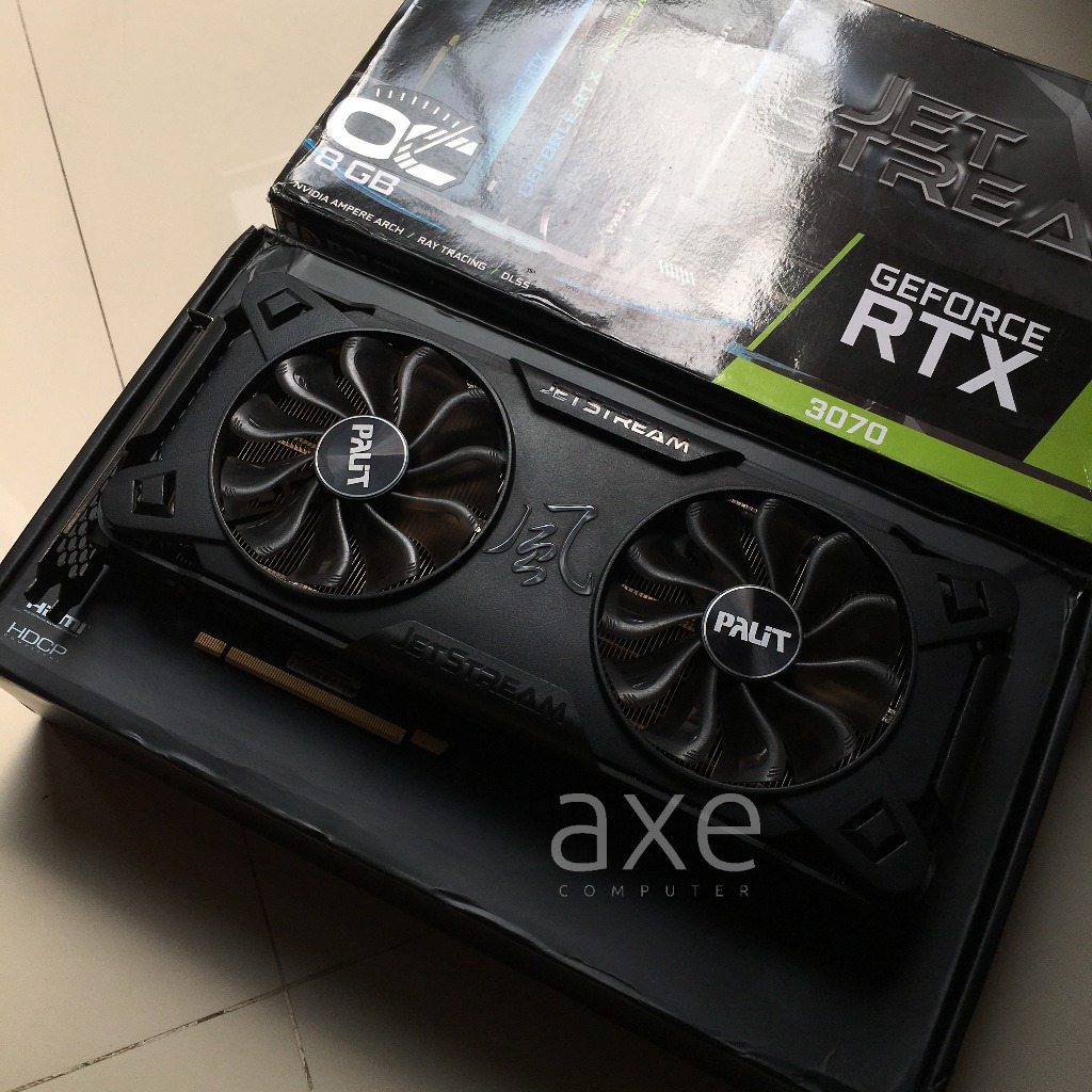 Jual RTX 3070 8GB Palit Jetstream Fullset normal | Shopee Indonesia