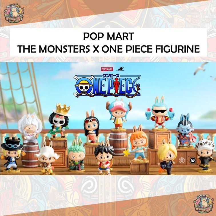 Jual The Monster X One Piece / LABUBU X ONEPIECE SET POPMART FIGURINE FIGURIN POP MART INDONESIA ...