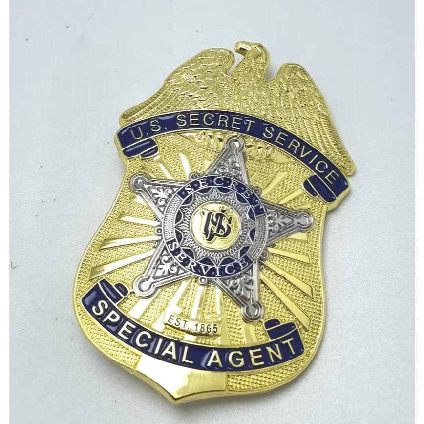 Jual U.s. Secret Service / Usss TECHNICIAN Metal Badge 1:1 Lencana ...