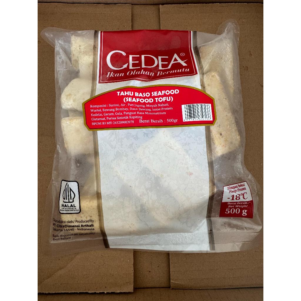 Jual Cedea Seafood Tofu 500gr Tahu Baso Seafood 500gr | Shopee Indonesia