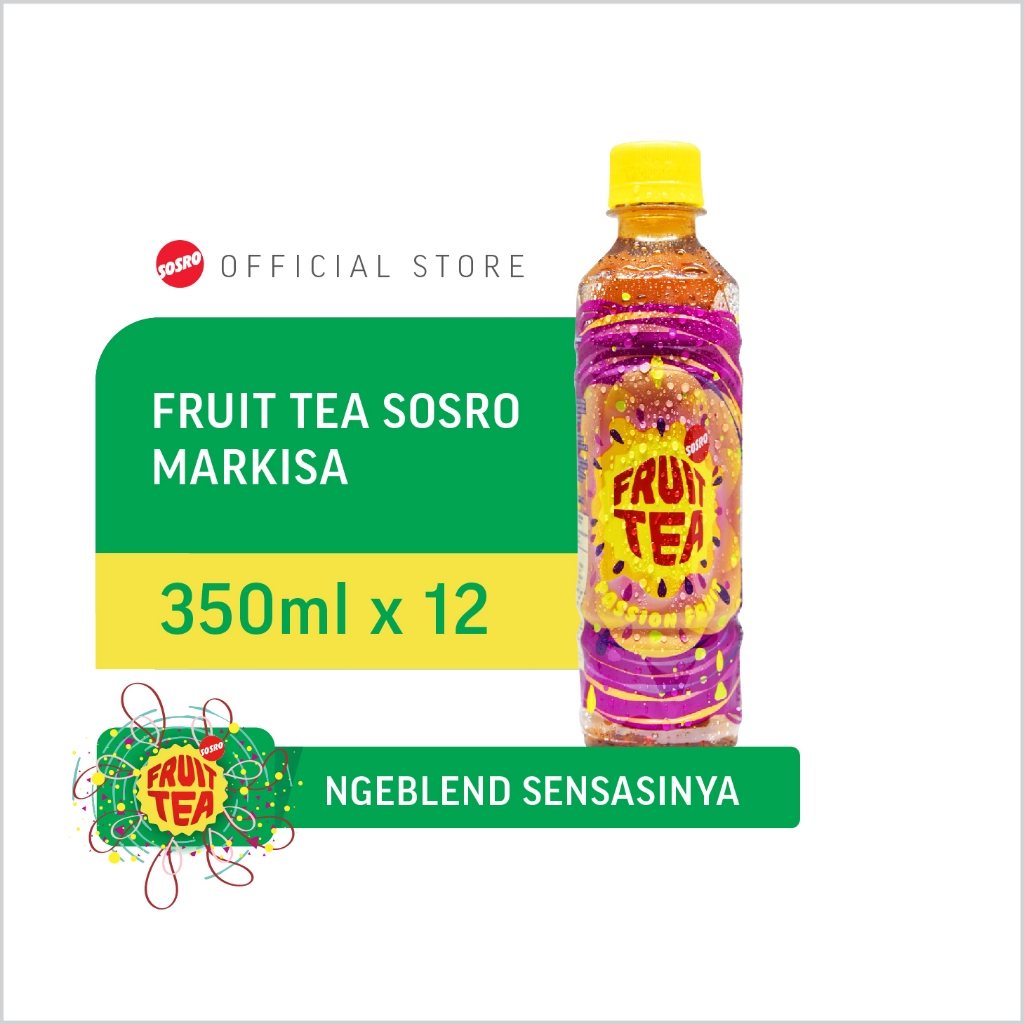 Jual Fruit Tea Markisa 350 ml isi 12 pcs | Shopee Indonesia