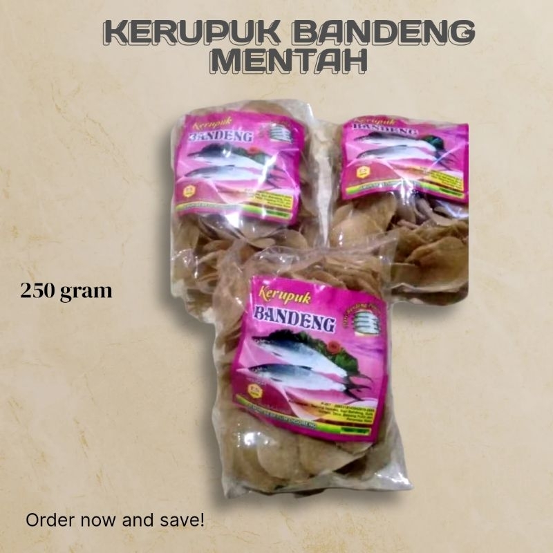 Jual KERUPUK BANDENG MENTAH ES JAYA KHAS JUWANA PATI | Shopee Indonesia