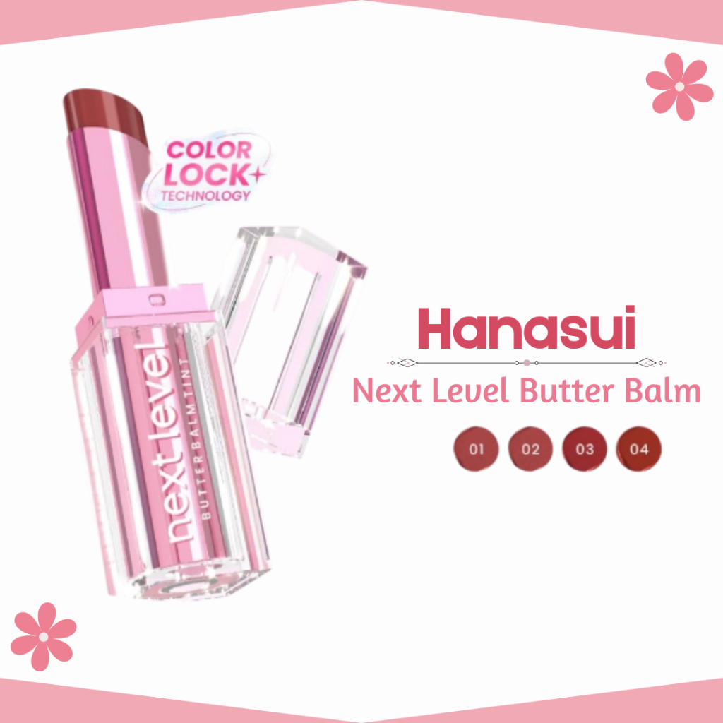 Jual Hanasui Next Level Butter Balm Tint/Lip Tint | Shopee Indonesia