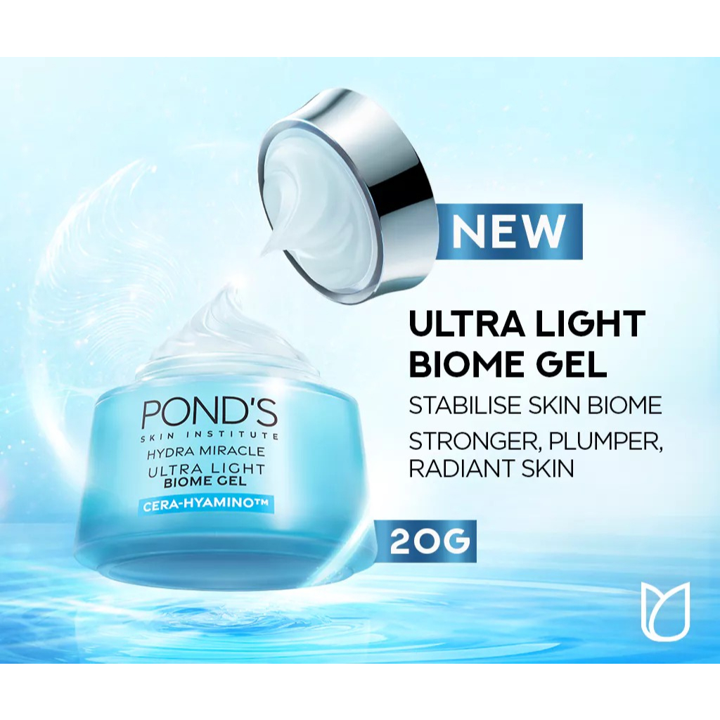 Jual [100% Original] Ponds Pond's Hydra Miracle Ultra Light Biome Gel ...