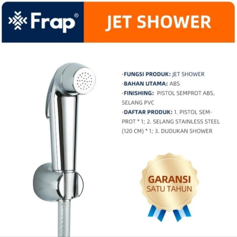 Jual FRAP Jet Shower Bidet Shower Jet Shower Cebok Jet shower Set Bidet ...