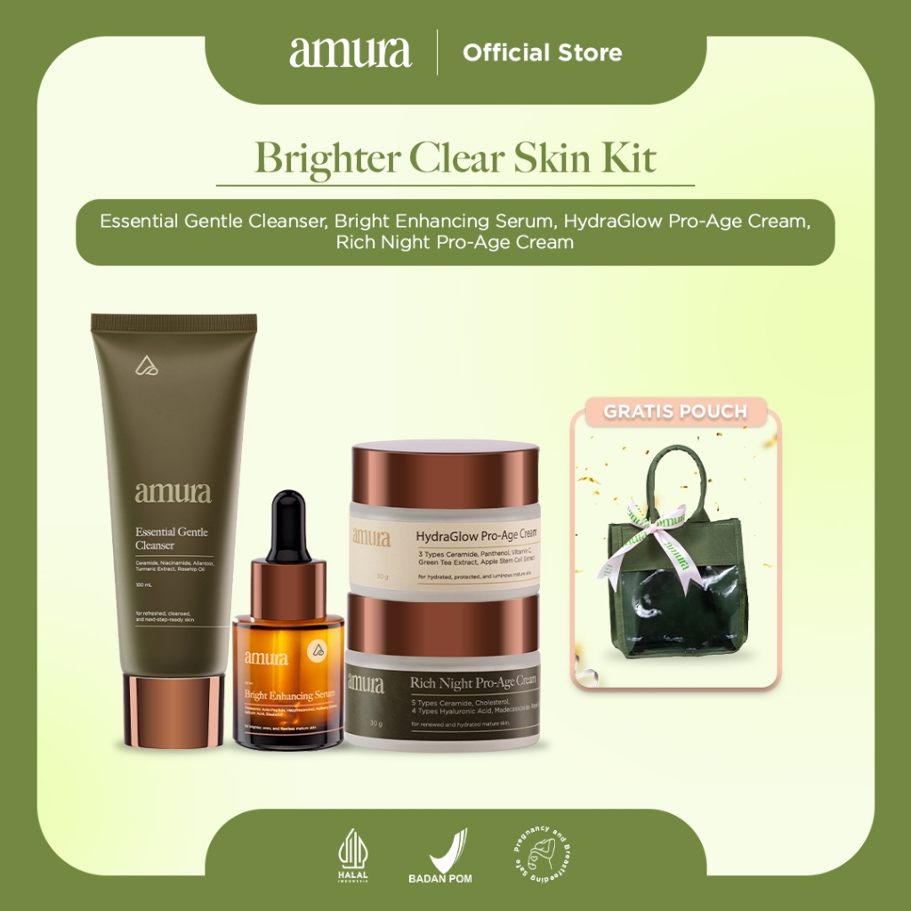 Jual [Bundling] Brighter Clear Skin Kit - Memudarkan Flek Hitam Perkuat ...