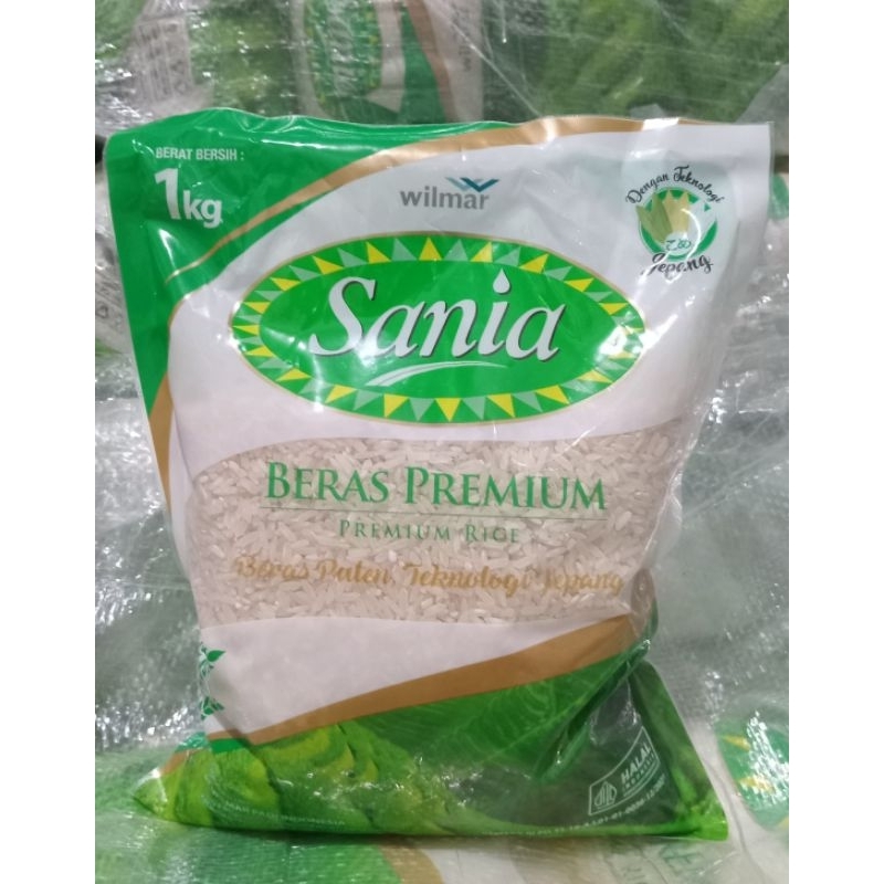 Jual Beras Premium Sania 1 kg | Shopee Indonesia