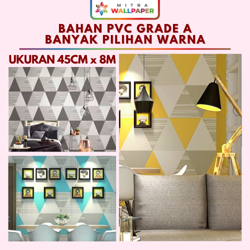 Jual Live COD Stiker Wallpaper Dinding Hitam Wallsticker Dinding Hitam ...