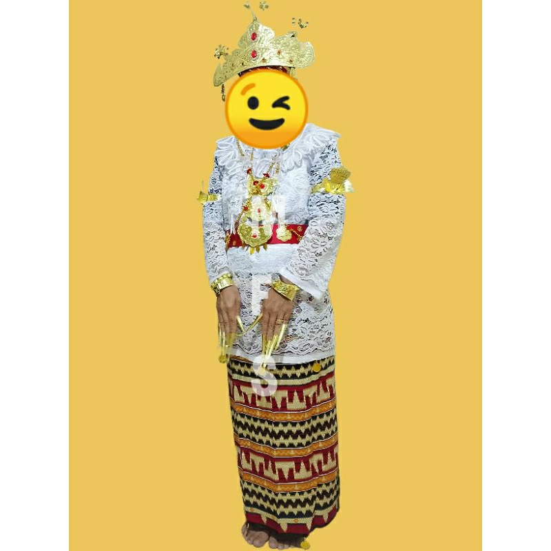 Jual SATU SET PAKAIAN WANITA ANAK-DEWASA ADAT LAMPUNG/BAJU TARI SEMBAH ...