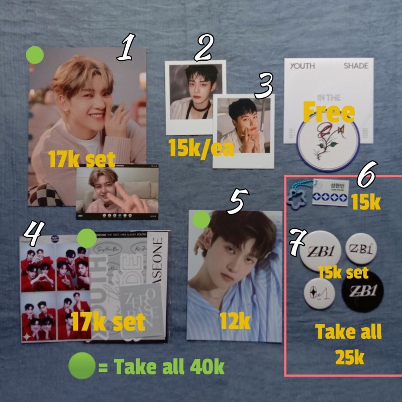 Jual Ready ina ZB1 official seok matthew photocard poster posca | Kim jiwoong pola zerobaseone ...