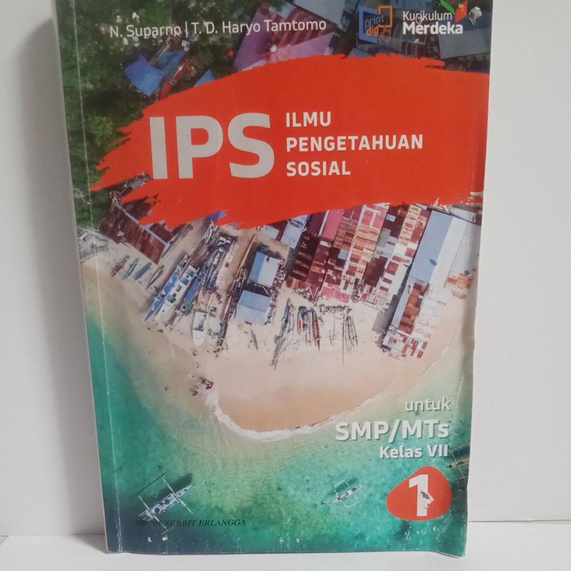 Jual IPS ILMU PENGETAHUAN SOSIAL untuk SMP, MTS kelas 7 kurikulum merdeka | Shopee Indonesia