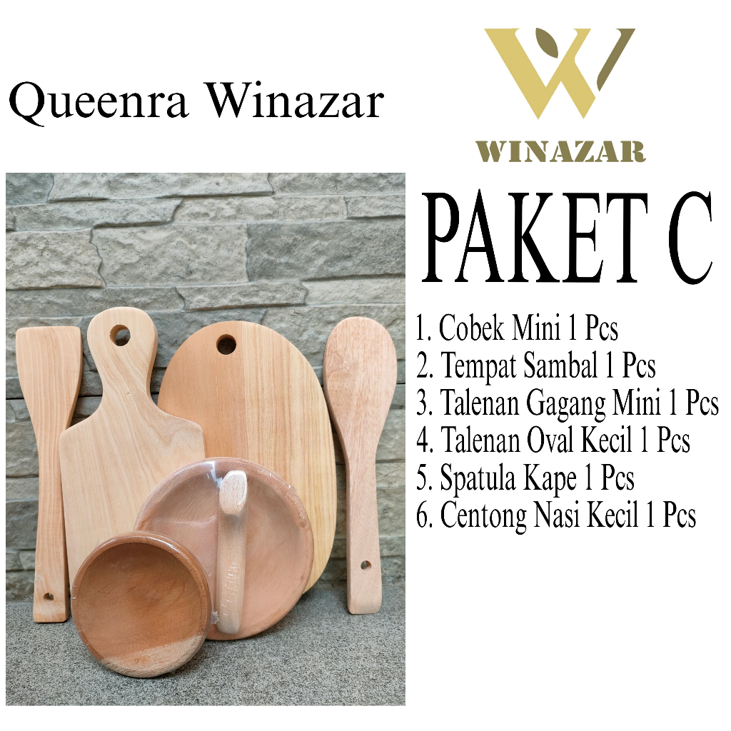 Jual Queenra WInazar - Paket C Paket Hemat Peralatan Masak Lengkap ...