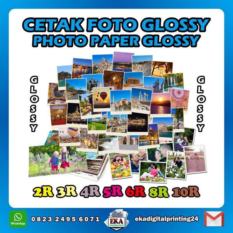 Jual Cetak Foto | Print Photo ukuran 2R 3R 4R 5R 6R | Shopee Indonesia