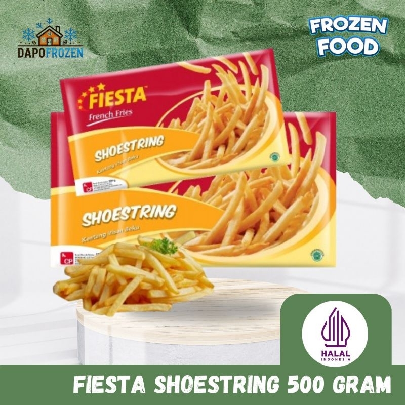 Jual FIESTA FRENCH FRIES SHOESTRING 500GR | FIESTA KENTANG 500GR ...