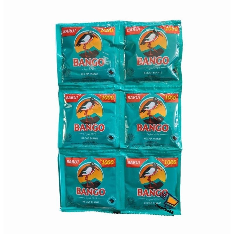 Jual Kecap Bango Rencengan Isi 12 Sachet ( Bango 1000 ) | Shopee Indonesia