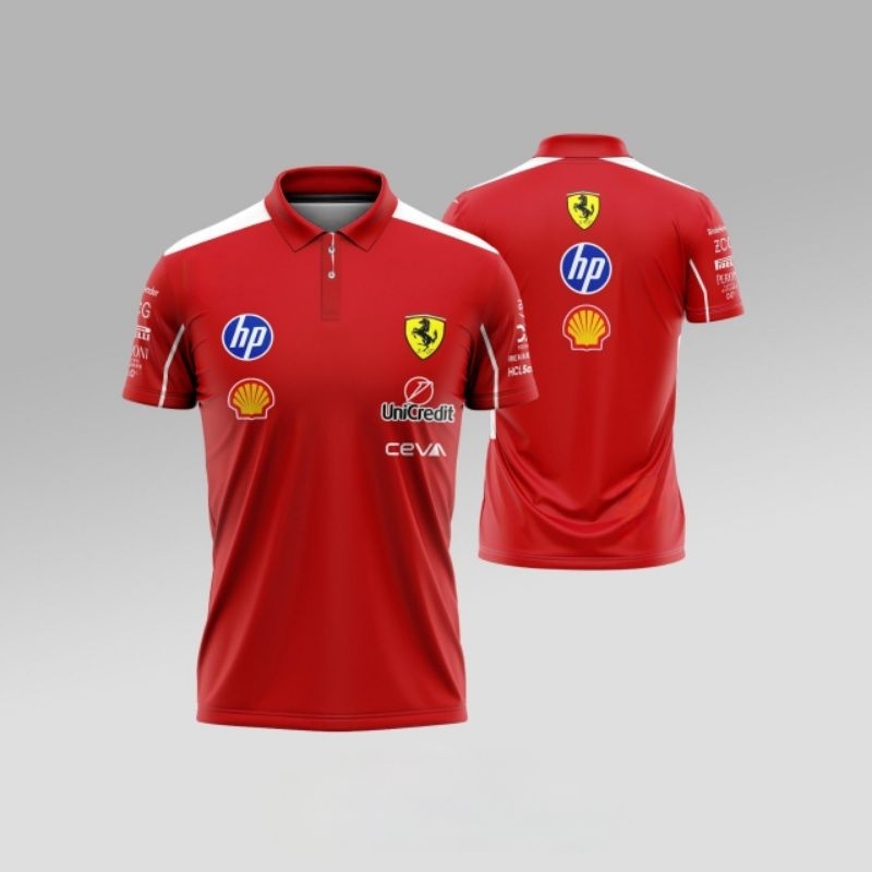 Jual Kaos Jersey Formula One Ferrari Scuderia Racing Team Full Print ...
