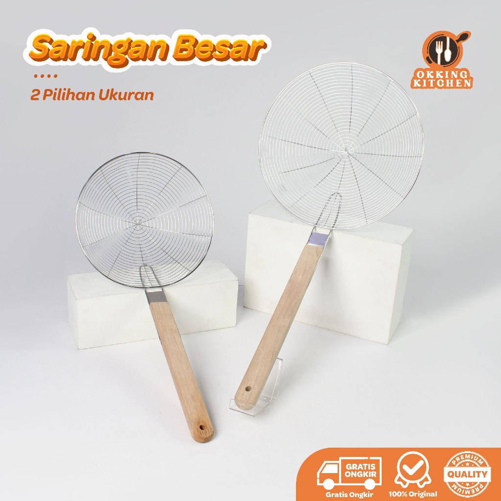 Jual Saringan Kayu Jumbo Besar Stainless Steel Tebal Serbaguna Kuat ...
