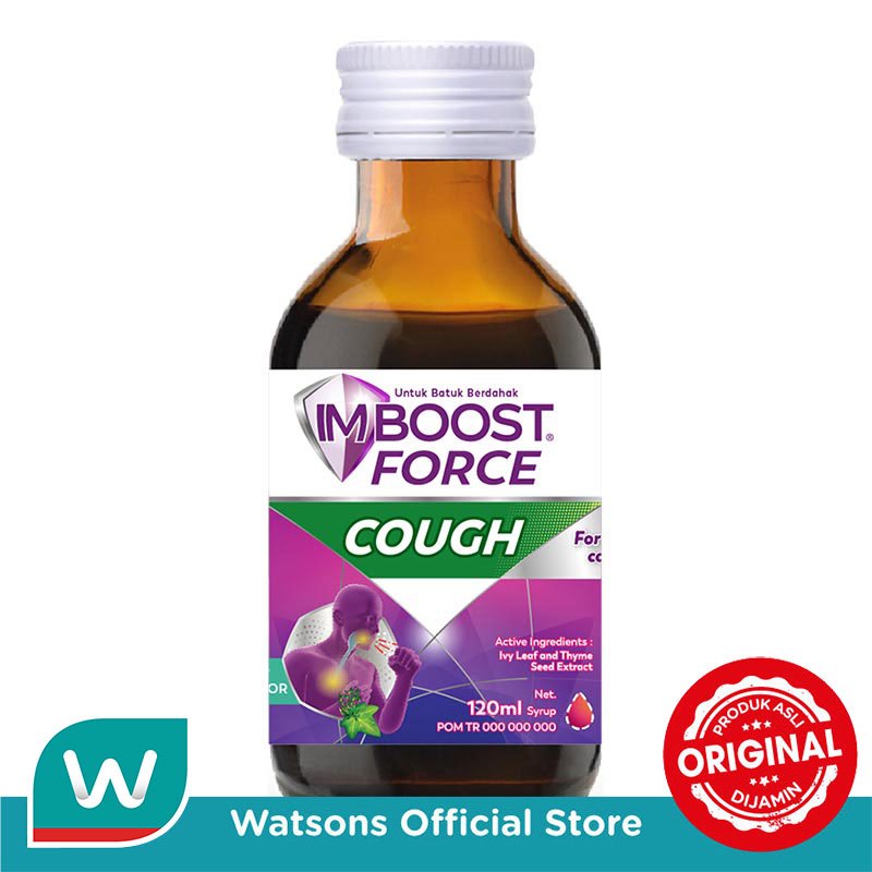 Jual Imboost Force Cough Adults 120ml | Shopee Indonesia