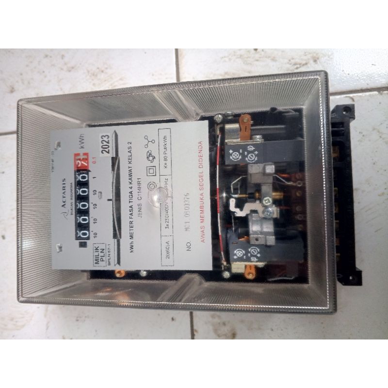 Jual KWH meter Actaris 20(60)A 3phase singel tarif | Shopee Indonesia