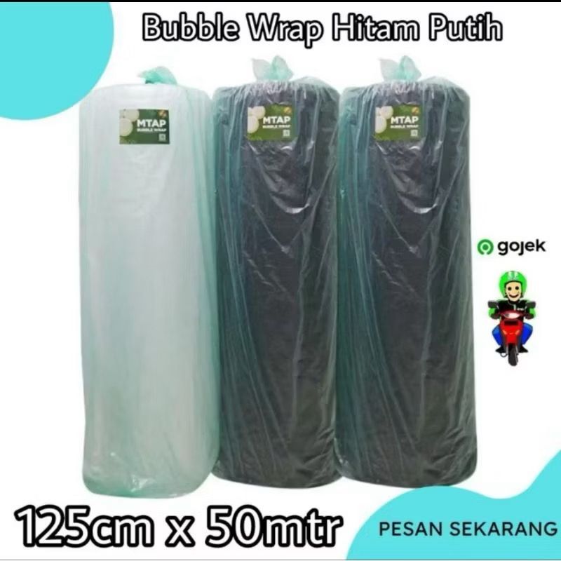Jual Bubble Wrap MTAP Kualitas Premium dan Tebal 50m x 125cm (1 roll) / Bubblewarp | Shopee ...