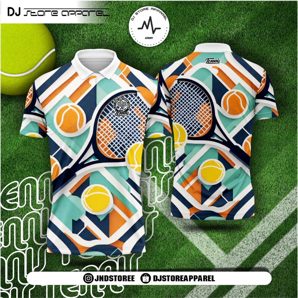 Jual JERSEY TENIS | JERSEY TENIS SATUAN | JERSEY TENIS CUSTOM | BAJU ...