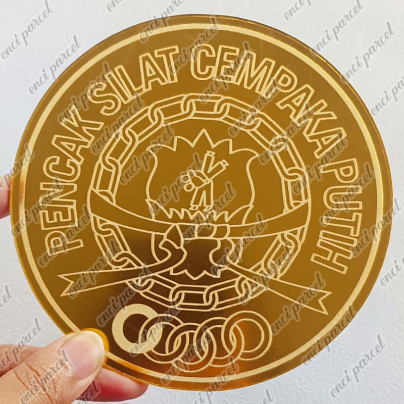 Jual logo pencak silat cempaka putih PSCP organisasi perguruan beladiri ...