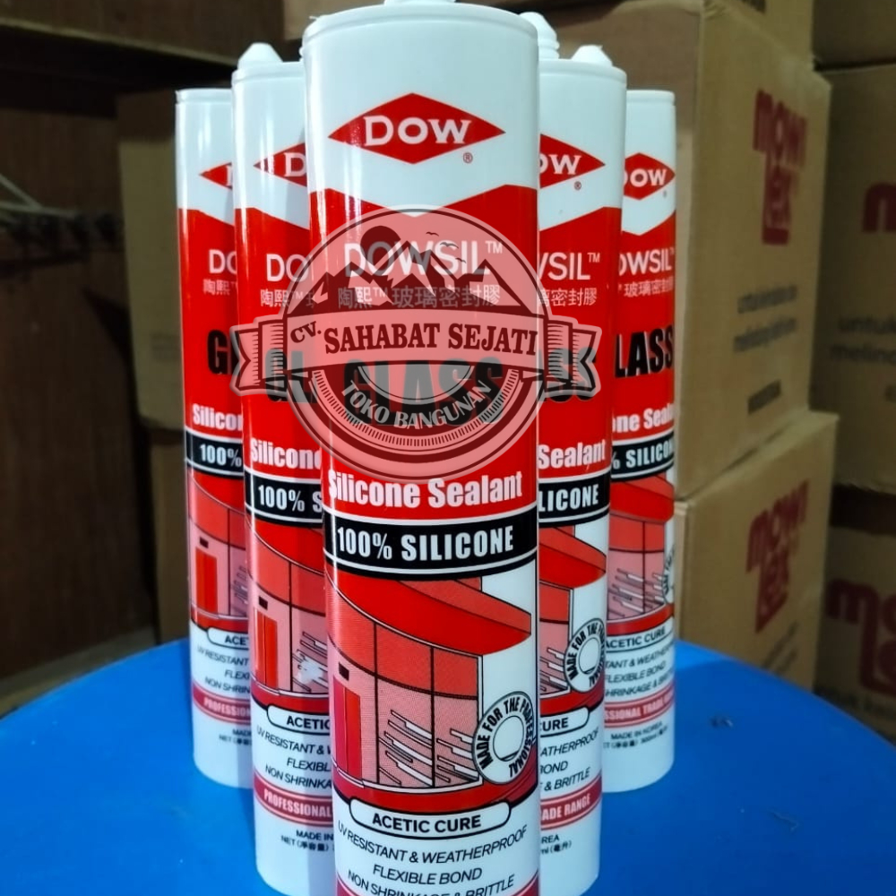 Jual Dowsil Dow Corning Asam Lem Kaca Silicone Sealant | Shopee Indonesia