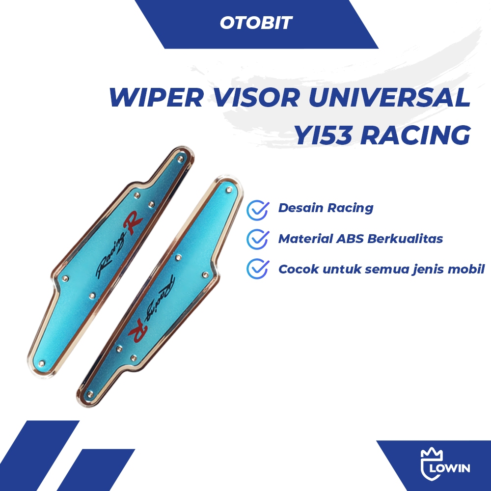 Jual Wiper Wing / Wiper Visor Universal YI53 RACING | Shopee Indonesia
