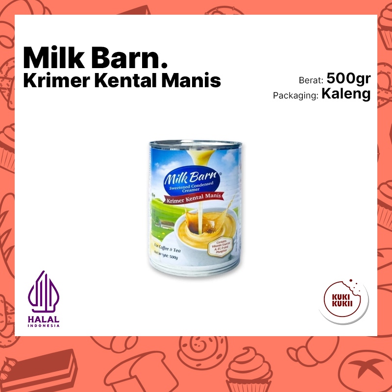 Jual Milk Barn Susu Kental Manis 500gr | Milk Barn Krimer Kental Manis ...
