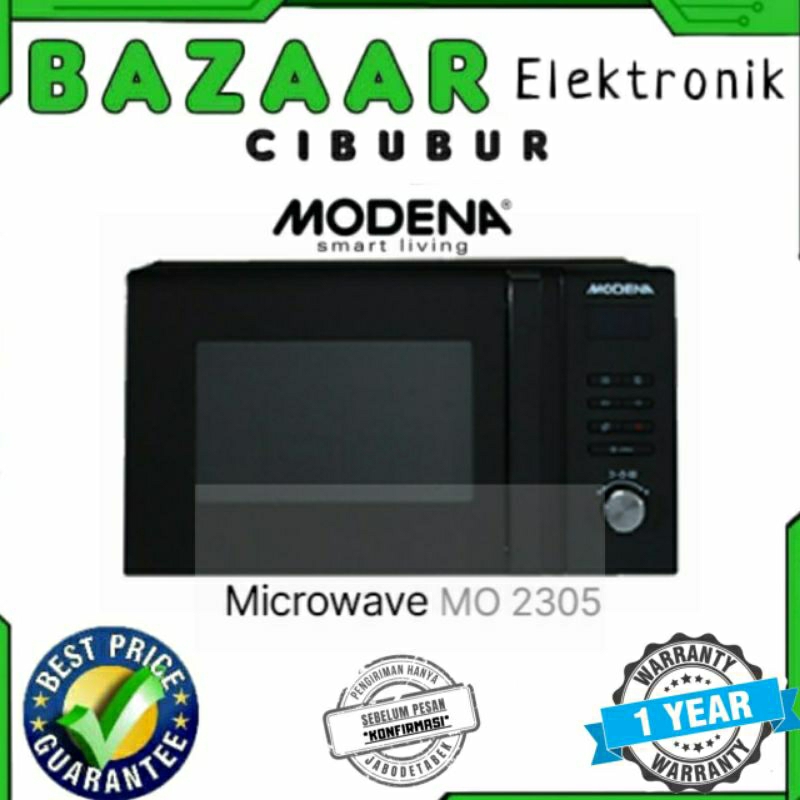 Jual MODENA MICROWAVE OVEN MO2305 / MO 2305 / MO-2305 - 23L | Shopee ...