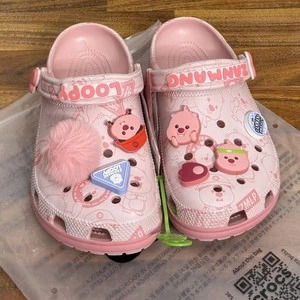 Jual CROCS x Loopy Edition – Classic Clog Pink Cewek Lucu | Shopee ...