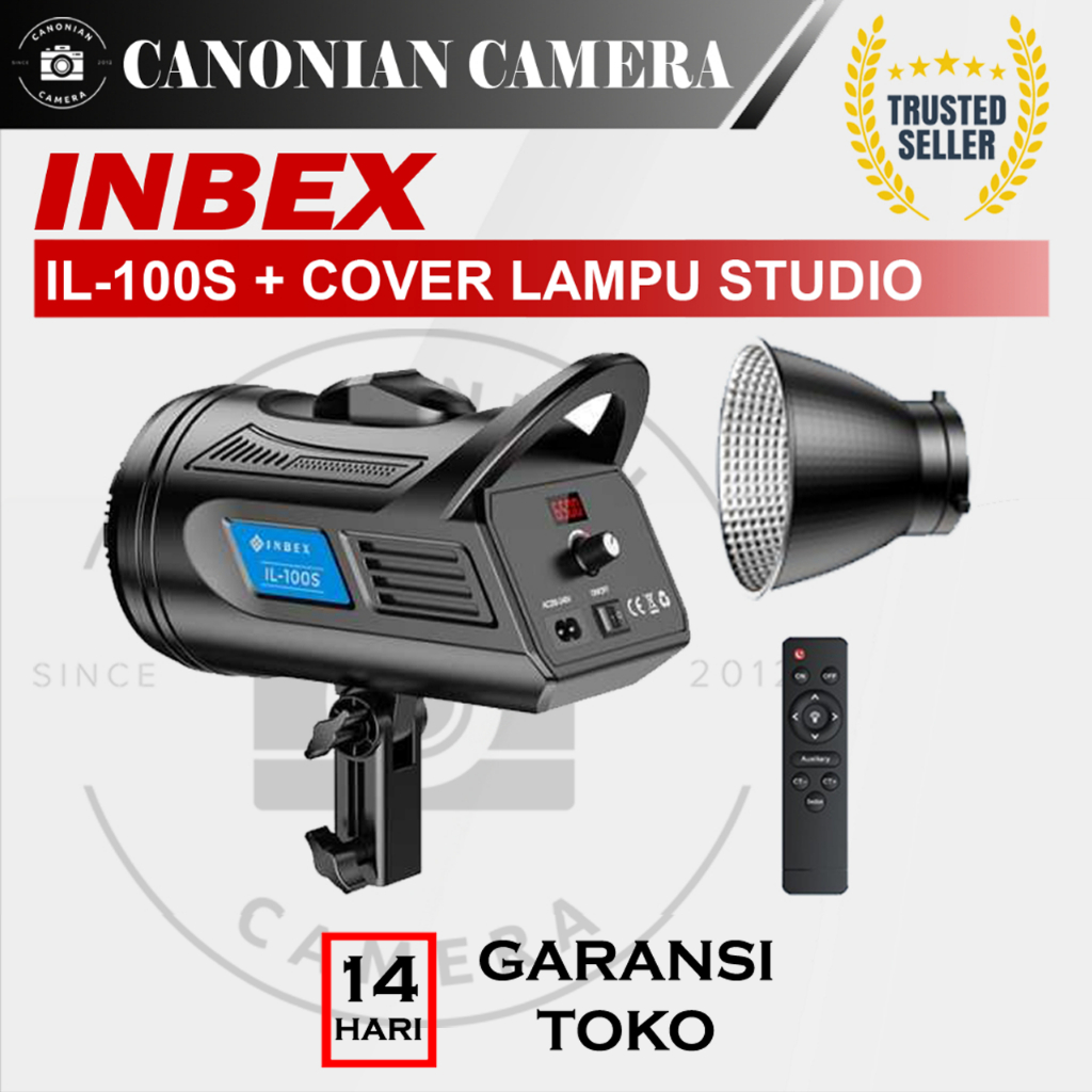 Jual INBEX IL-100S Lampu Lighting Streaming 2800K-6500K LED Display ...