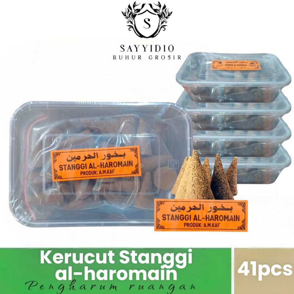 Jual BUKHUR KERUCUT STANGGI AL HAROMAIN haromain bakhor dupa menyan ...