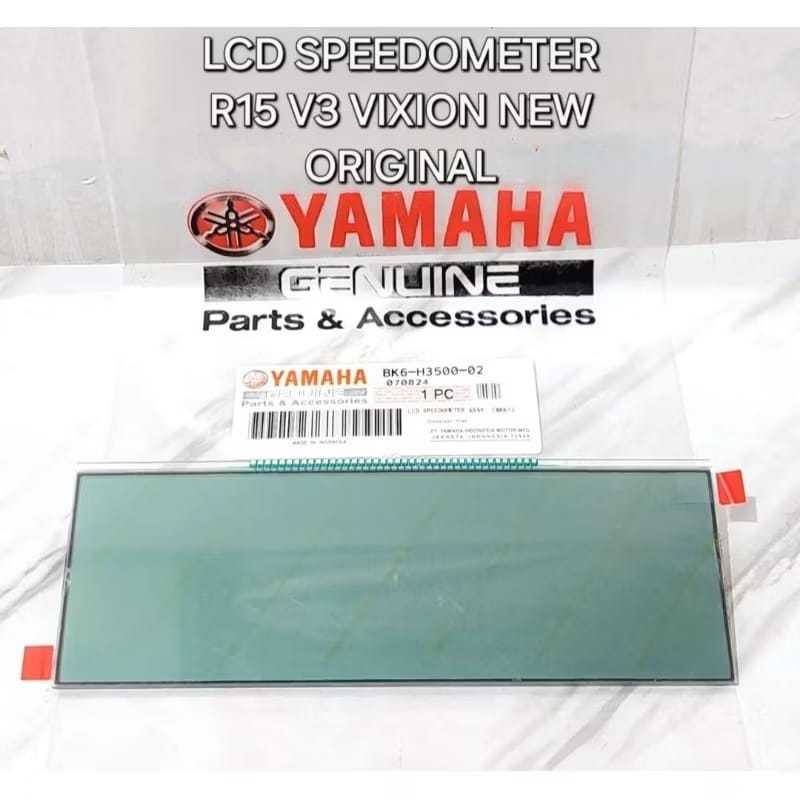 Jual LCD SPEEDOMETER R15 V3 VIXION NEW ORIGINAL BK6H350002 | Shopee ...