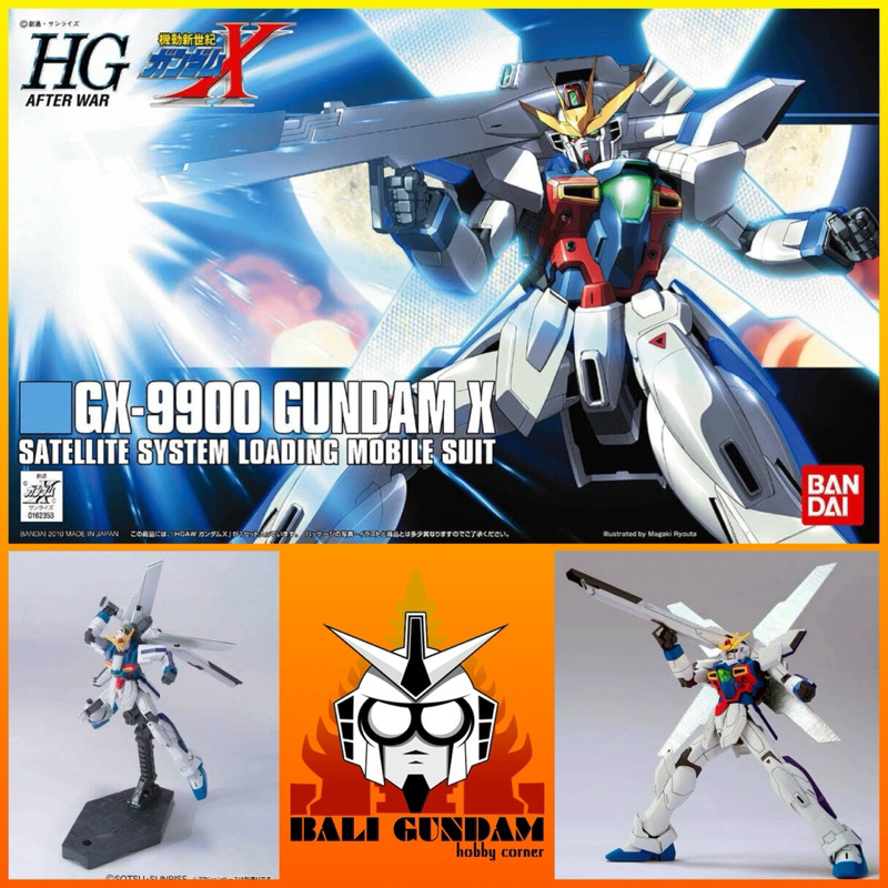 Jual HG 1/144 GX-9900 GUNDAM X Bali Gundam Hobby Corner Bandai Original | Shopee Indonesia