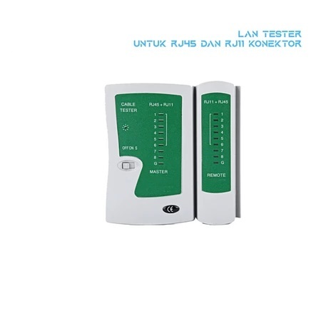 Jual Tester LAN RJ45 dan RJ11 Alat Penguji Kabel LAN dan Telepon ...
