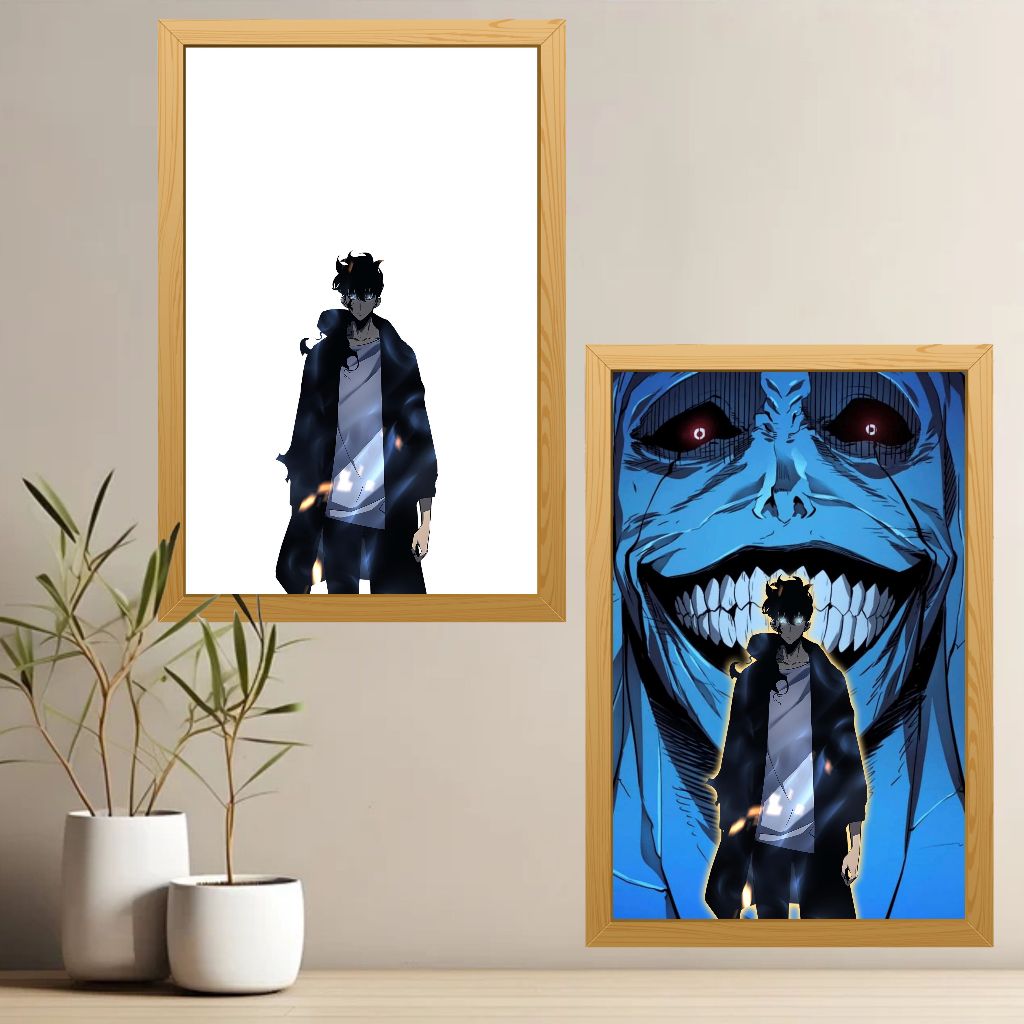 Jual Solo Leveling - Light Painting / Light box / Lampu Tidur / Lampu ...