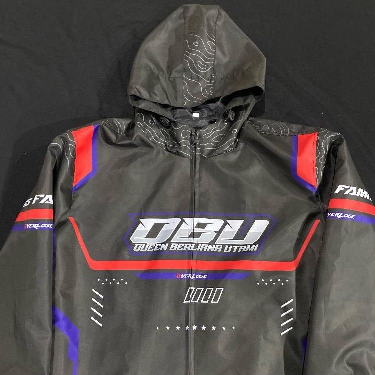 Jual Jaket racing team taslan waterproof anti air bebas costume nama ...