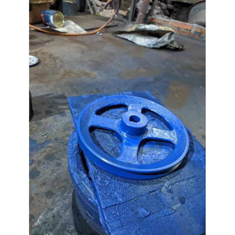 Jual PULLEY A1 8 INCH BESI COR | Shopee Indonesia