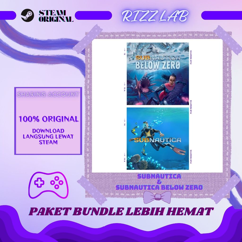 Jual BUNDLE Subnautica !!! Subnautica + Subnautica Below zero Steam ...