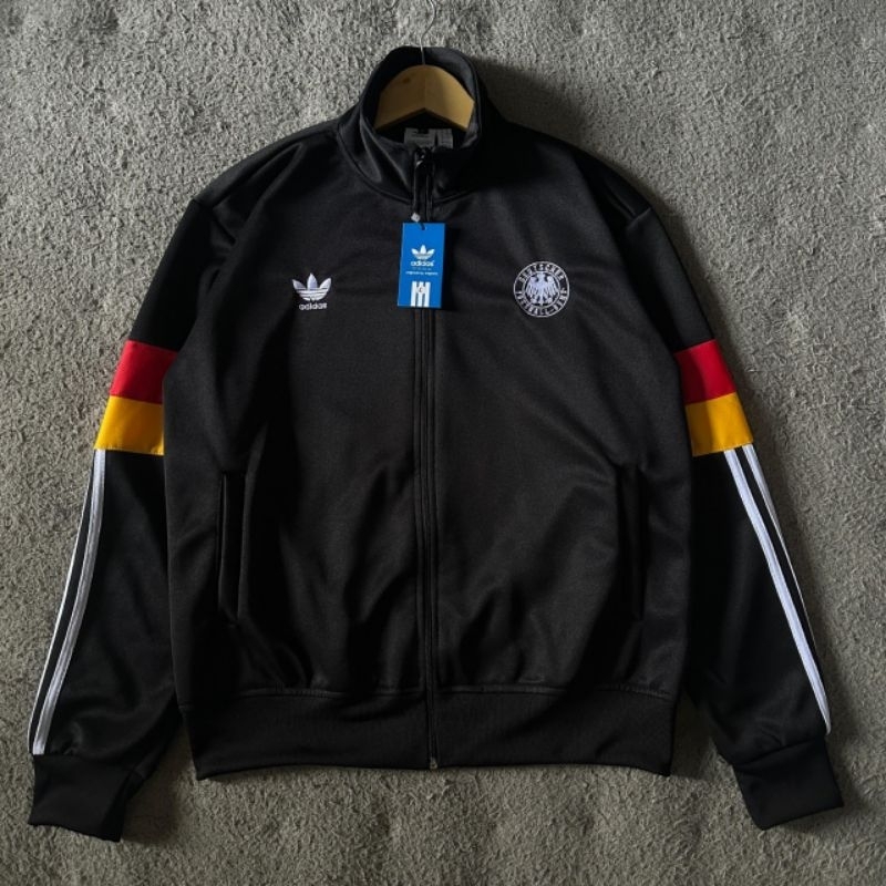 Jual Jaket tractop ADIDAS germany casual pria wanita full tag label | Shopee Indonesia