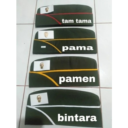 Jual topi mut tni AD + emblem /topi mut bivakmut tni ad warna hijau ...