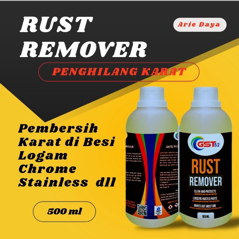 Jual Rust Remover Pembersih Karat dan Penghilang Karat GST52 500 ml | Shopee Indonesia