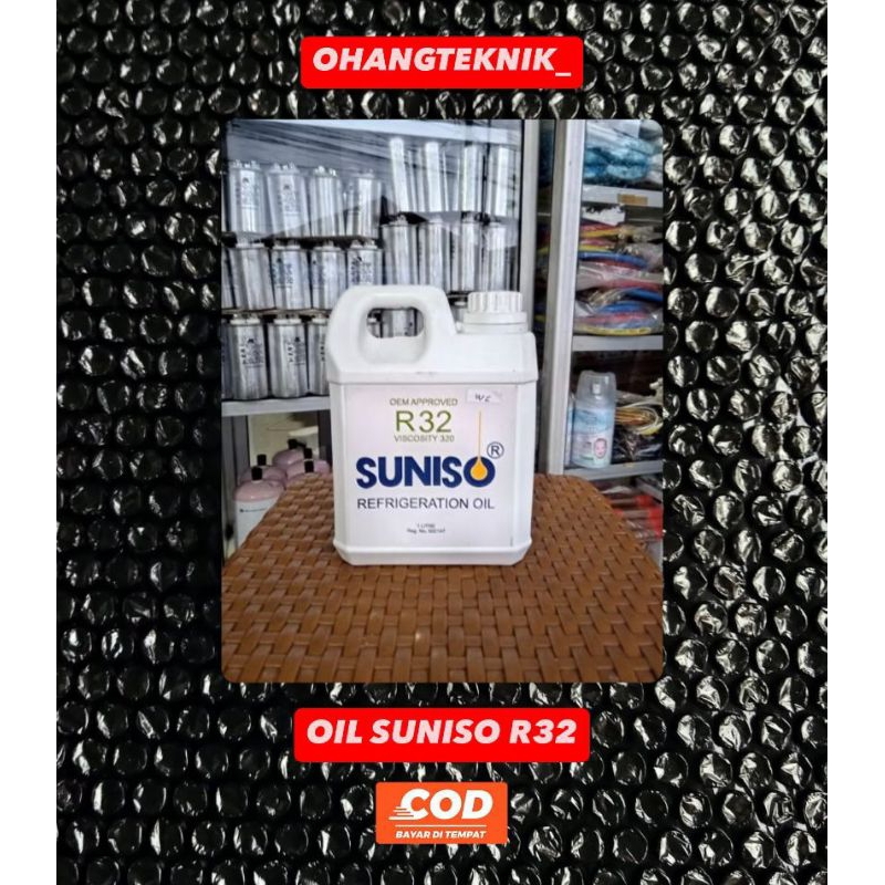 Jual Oli Suniso R32 Refrigeration Oil Kompresor Ac 1Liter | Shopee ...