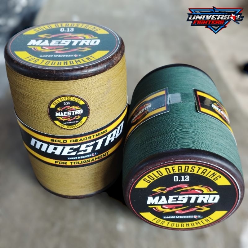 Jual Benang Senar Gelasan Matot Layangan MAESTRO 6000yard 0.13 | Shopee ...