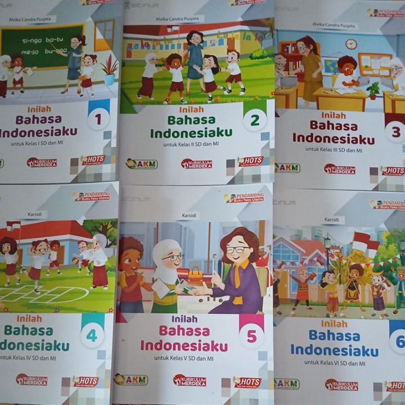 Jual Bahasa Indonesia SD/MI Kelas 1,2,3,4,5,6 Platinum Revsi terbaru 2025 | Shopee Indonesia