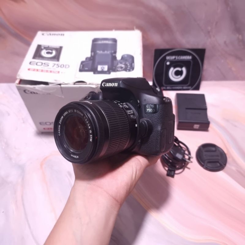 Jual Canon 750D kit STM | Shopee Indonesia